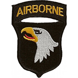 Airborne Iron-on Embroidered Patch