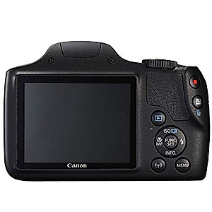 Canon PowerShot SX540 HS Digital Camera + 64GB Memory Card + Camera Case + USB Card Reader + Vivitar Memory Hard Case (24 Slots) + Hand Grip + Complete Accessory Bundle (Renewed)