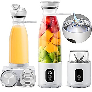 Personal Portable Blender for Shakes and Smoothies,Pawaca Blender BravoX (White BravoX)