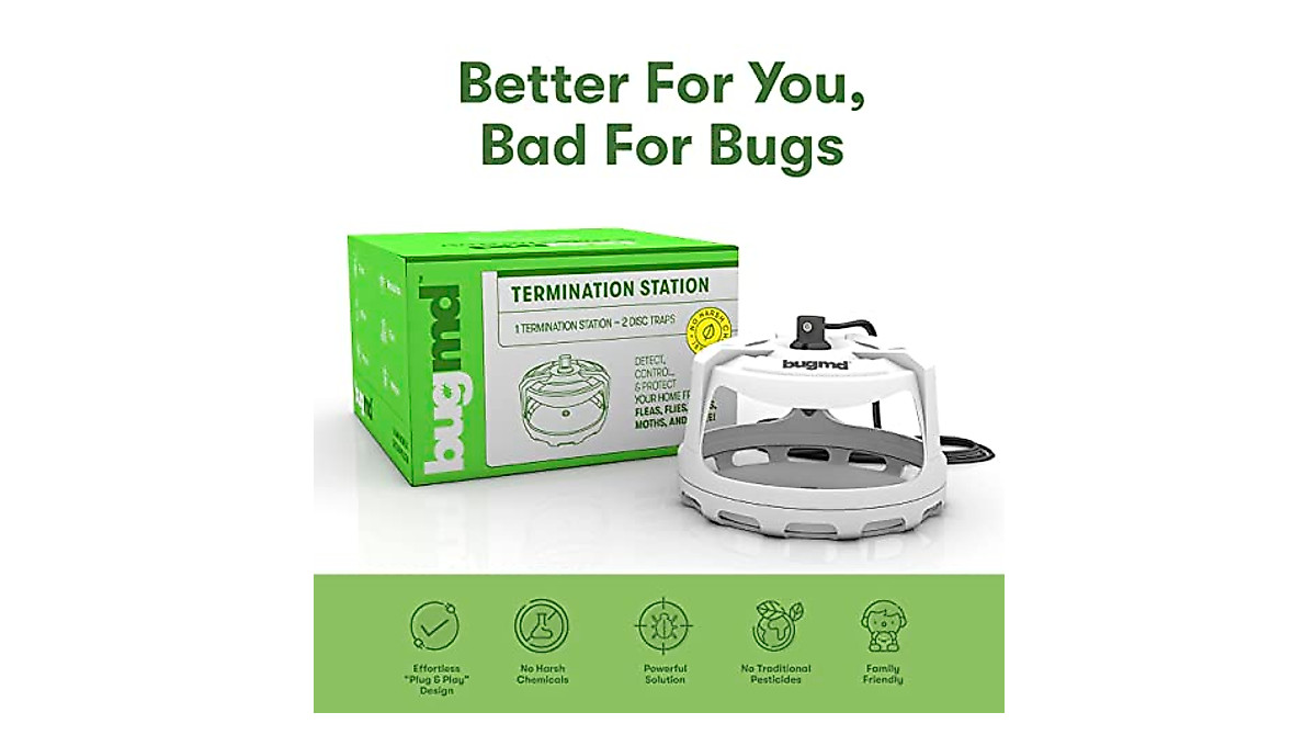 BugMD Termination Station: Effective Pest Trap & Catcher
