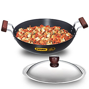 HAWKINS Futura Hard Anodised 4 ltr Kadhai