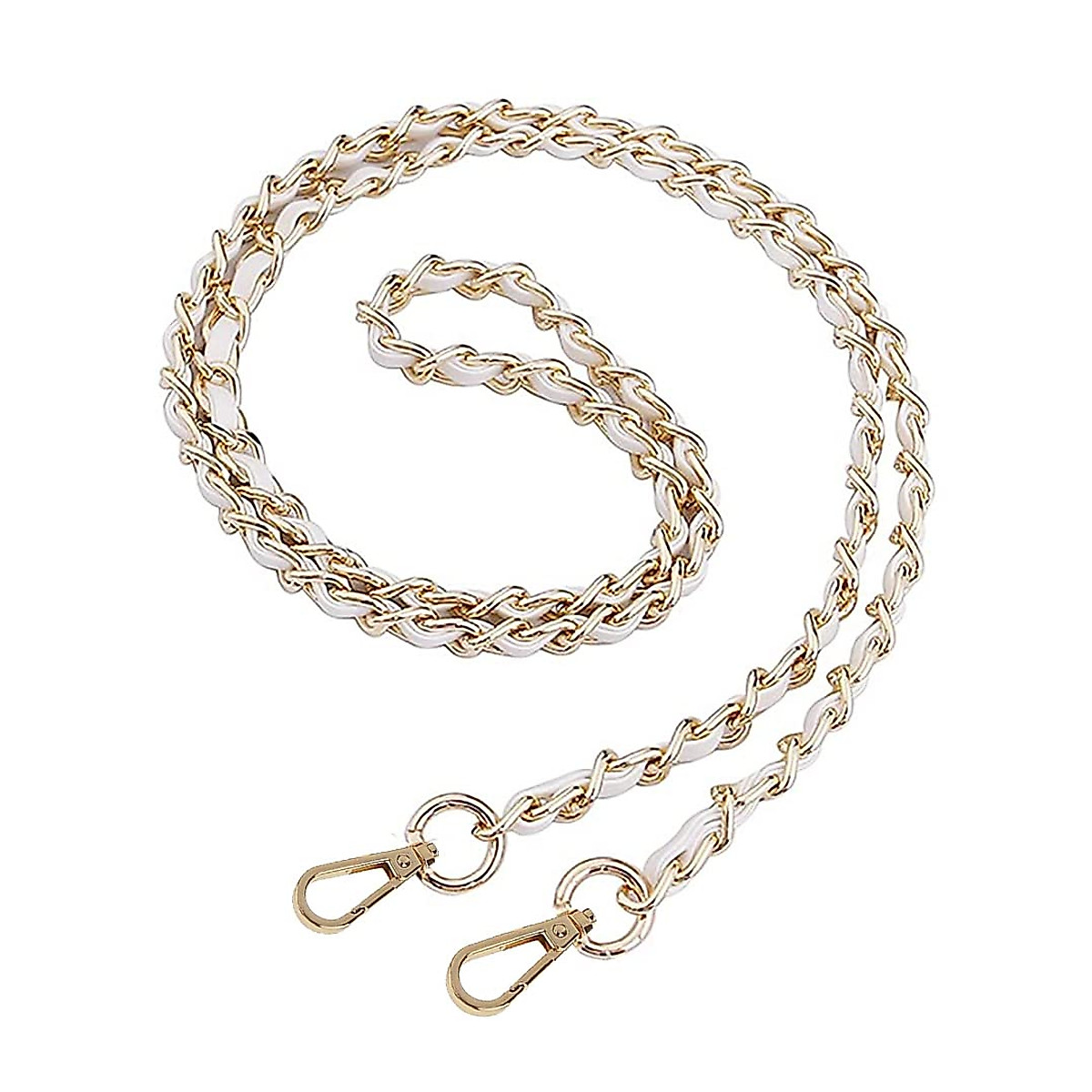 123Arts Chain Strap Iron Replacement Strap Handbag Shoulder Bag Strap Bag Accessories,48 Inches