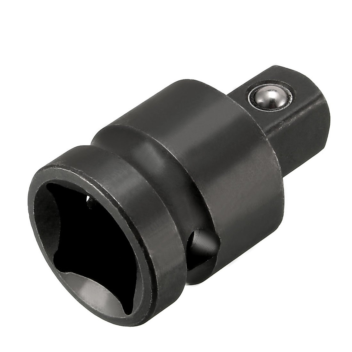 uxcell 1/2" Drive (Female) x 3/8" (Male) Impact Socket Reducer for Use with Air Impact Wrenches, Breaker Bars, Ratchets, CR-MO Steel