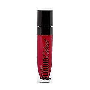 Wet n Wild Megalast Catsuit Matte Liquid Lipstick, Lip Color Makeup, Moisturizing Creamy Formula, Smudge Proof, Long Lasting, Red Missy and Fierce
