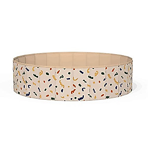 Charmspal Foldable Ball Pit for Baby - Portable Toddler Ball Pit - Indoor and Outdoor Playpen for Kids - Perfect Sensory Bin and Play Yard - Decorative and Fun Game Room - Sandbox 32x8 Inches