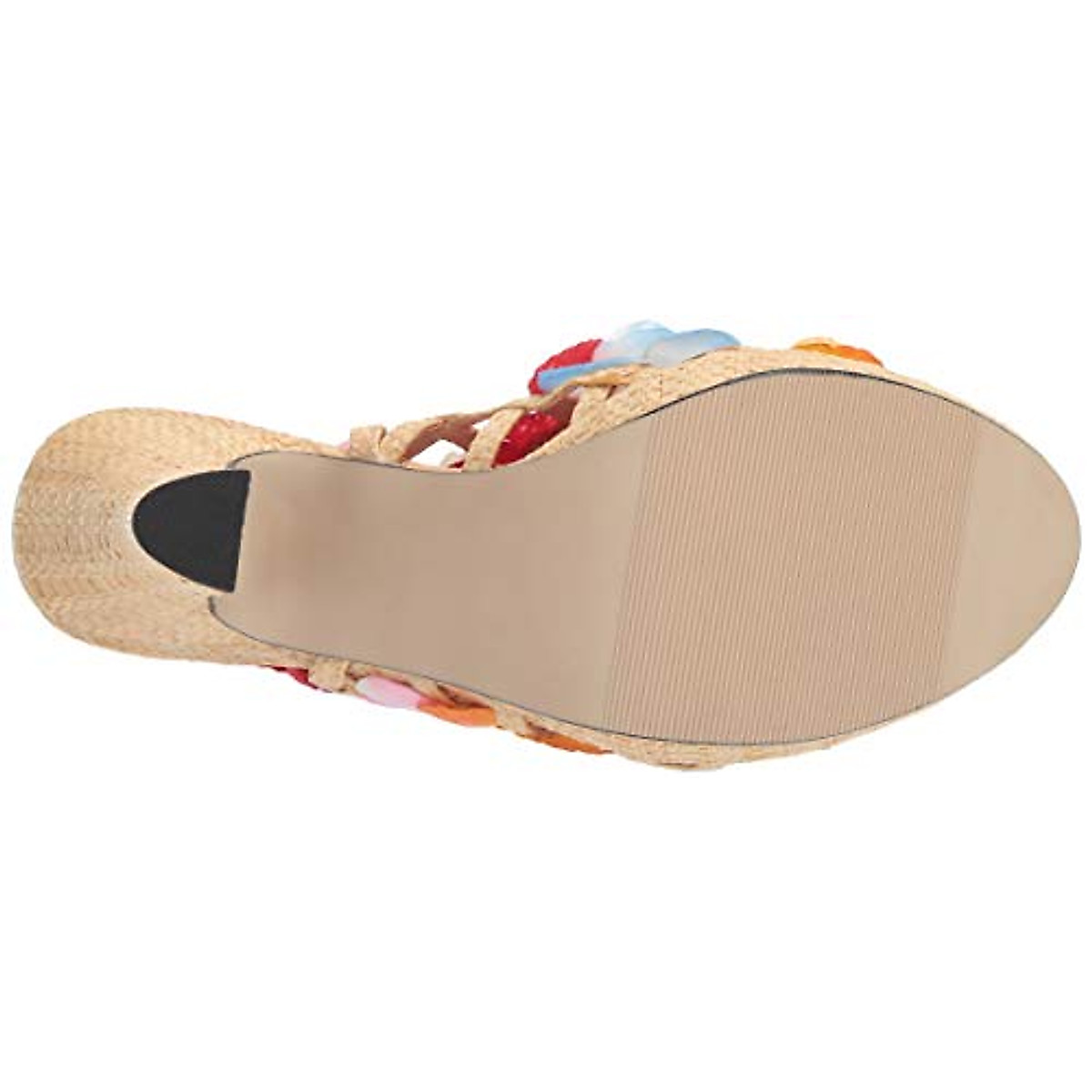 Ellie Shoes Women's 402-LUAU Wedge Sandal, Multi, 8 M US