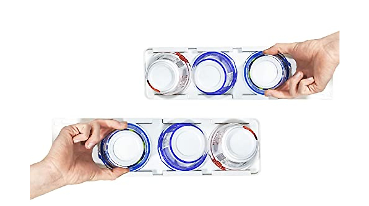 Storage Theory Yogurt Organizer - Maximize Fridge Space & Easy Access