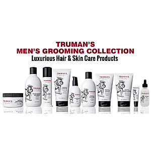 Truman's Gentlemen's Groomers - Men's Facial Moisturizer - Fixes Dry Skin, Rich in Vitamin B to Reduce Inflammation, Cooling Eucalyptus oil 4oz