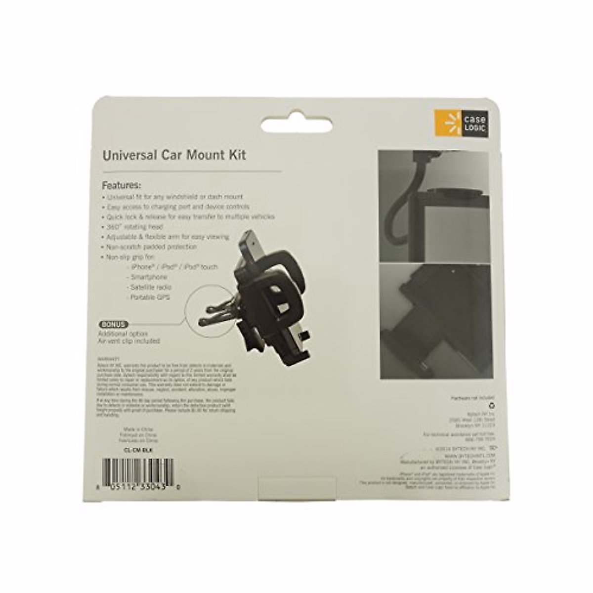 Case Logic Car Mount, Black