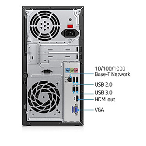 New HP Pavilion Desktop Computer 570, Intel Core i5-7400, 8GB RAM, 128SSD and 1TB HD, Windows 10