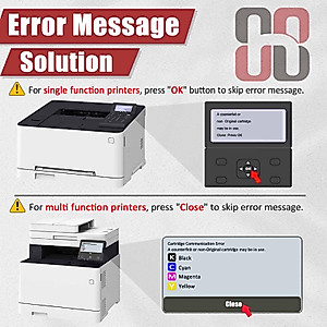 Replacement 651A Toner Cartridges Compatible for HP CE340A CE341A CE343A CE342A Toner Cartridge Work for HP Laserjet Enterprise 700 Color M775dn M775f M775z Printers 1 Magenta Pack