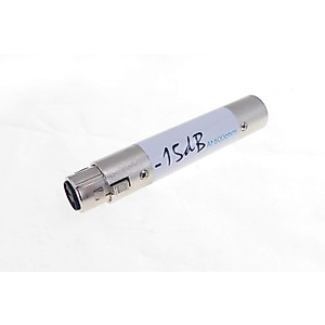3 PACK PROCRAFT INLINE ATTENUATORS XLR FEMALE TO MALE ADAPTOR-10-15-20dB PAD