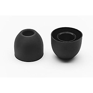 Cambridge Audio Pack of 10 Small Black Replacement Silicone Tips Melomania 1 and 1+ True Wireless in-Ear Earbuds