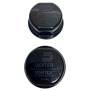 2 Dexter Vortex Replacement Caps K71-G01-73 (81143) 21-261 Trailer Hub