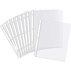 Sheet Protectors | 200 Pack Page Protectors - Sheet Protectors for 3 Ring Binder, 8.5” x 11”