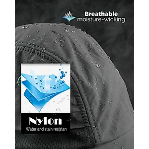 Camptrace Wide Brim UPF 50+ Hiking Fishing Gardening Hat with Neck Flap Sun Protection Outdoor Safari Hats for Women Nylon