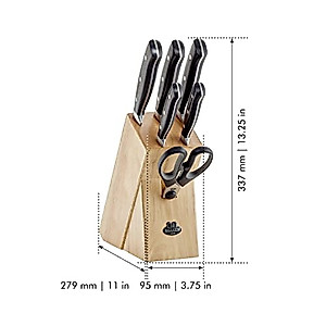 Ballarini Brenta 7-pc Knife Block Set