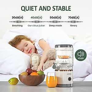 Juicer Machines Electric, Rechargeable Citrus Juicer, Portable Orange Juicer Squeezer with USB and Cleaning Brush, Juicer for Lemon, Orange, Citrus, Grapefruit, Apples