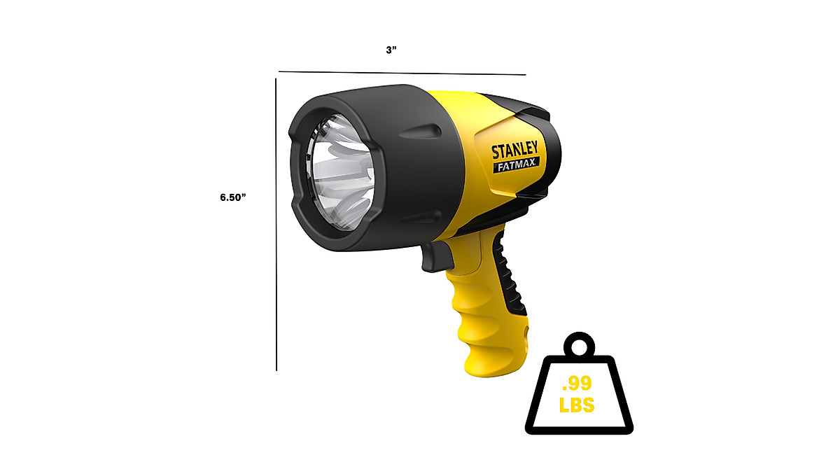 STANLEY FatMax Rechargeable LED Spotlight - Waterproof & Portable