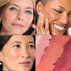 LAURA GELLER NEW YORK Italian Marble Kit (2 PC) - Apricot Spritz and Peach Bellini - Marbled Blush Makeup Stick & Sheer Hydrating Lipstick