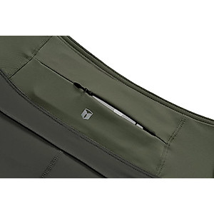 Tough Mode Womens 3" Lightweight Running WOD Volleyball Shorts Workout Mesh Liner Zip Pocket