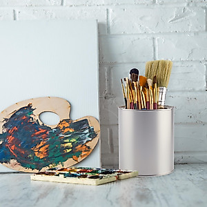 Cornucopia Gallon & Quart Paint Cans Combo Pack; Unlined Metal Cans w/ Lids / No Handle Style