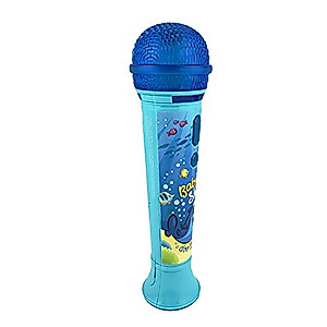 Baby Shark Singalong Microphone for Kids, Toy Microphone with Built-in Music and Flashing Lights, Baby Shark Toy For Kids Aged 3 and Up