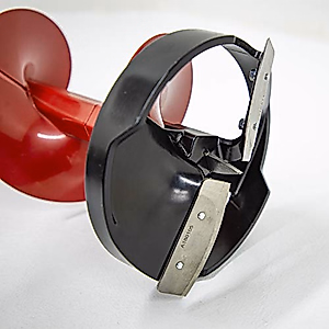 Eskimo 35600 Pistol Bit 8" Ice Auger Drill Adaptive Ice Auger Weighs only 3.9 Pounds, Centering Point, Redrills Old Holes Easily Extremely Fast Cutting, 42",3-Year Warranty