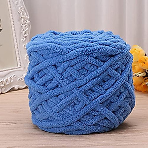 Purple Yellow Blue Mixed Color 100g/1ball Yarn Soft Cotton Hand Knitted Yarn coarse Woven coarse Crochet