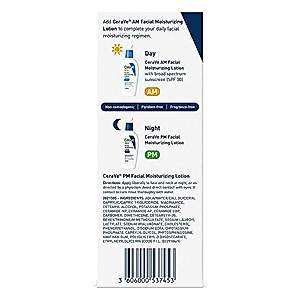 CeraVe Facial Moisturizing Lotion PM Ultra Lightweight 3 oz