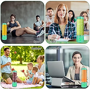 Portable Blender USB Rechargeable, Hotsch Personal Size Blender for Shakes and Smoothies, Strong Cutting Power with Six Blades, 20Oz Juicer Cup for Sports, Travel