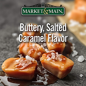 Market & Main OneCup, Salted Caramel, Compatible with Keurig K-cup Brewers, 12 Count