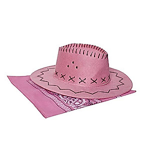 LMYOVE Cowgirl Halloween Costume (Medium, Pink)