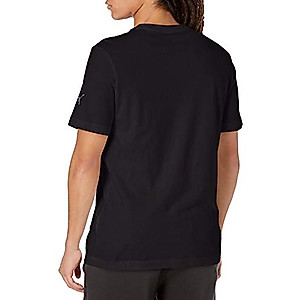PUMA mens City Attack Atlanta Logo Tee T Shirt, Puma Black, Large US