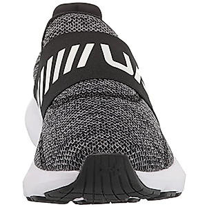 Under Armour Men's Surge 3 Slip On Running Shoe, (001) Black/Black/White, 11