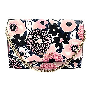 Kate Spade New York Carson Convertible Crossbody in Dahlia Floral Printed Pink Multi