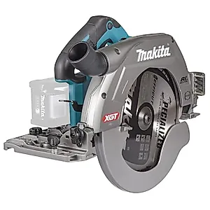 Makita HS011GZ 10.2 inch (260 mm) Rechargeable Circular Saw, 40 V Max, Battery and Charger Sold Separately, Blue