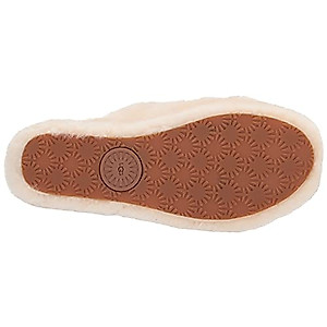UGG Women's Fluff Yeah Slide Slipper, Natural, 9 M US
