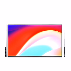 DFZ Portable Monitor 15.6 Inch Laptop Monitor HDMI Computer Display Gaming Monitor Speakers, External Monitor for Laptop PC
