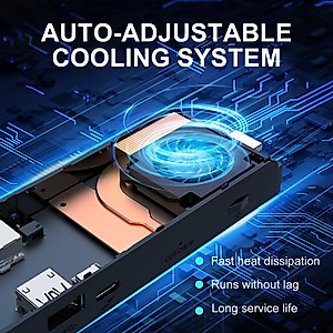 AIOEXPC Mini PC Stick Intel Celeron N4020 2.8GHz Windows 11 Pro 8GB DDR4 128GB SSD Mini Compute Stick Support 4K HDMI, 2.4G/5.0G WiFi, Gigabit Ethernet, Cooling System, Bluetooth 4.2, USB 3.0