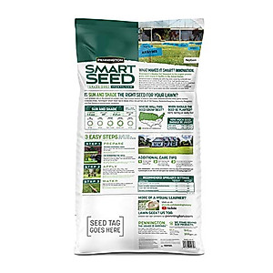Pennington Smart Seed Sun and Shade Grass Mix 20 lb, Black Label