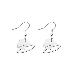 ENSIANTH Food Earrings Food Lover Gift Food Lover Gift (Bell Earrings)