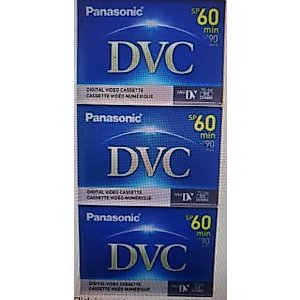 3 Mini DV MiniDV VIDEO TAPE CASSETTEs for JVC GR-D270