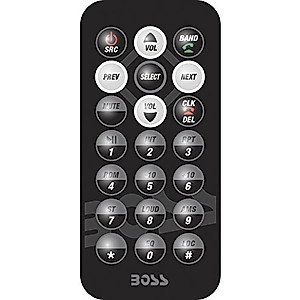 BOSS Audio Systems 625UAB Multimedia Car Stereo - Bluetooth Audio And Hands Free Calling, Single Din, MP3 Player, No CD/DVD Player, USB Port, AUX Input, AM/FM Radio Receiver