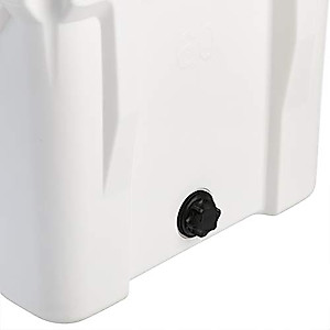 AmazonCommercial Rotomolded Cooler, 60 Qt., White