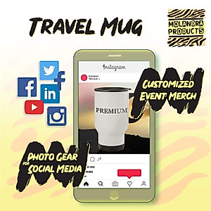 Molandra Products I Don't Need Sex The Government Fucks Me Daily - 14oz Stainless Steel Travel Mug, Silver