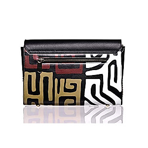 Nexus Multi-Color - Fashion Bag Chic Shoulder Bag Classic Purse Clutch Shoulder Tote Handbag with Zipper Closure for Women…