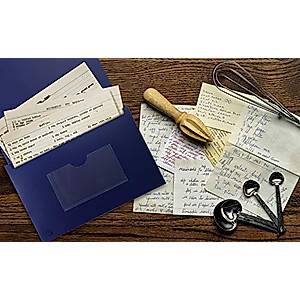 5 x 8 Inch Index Card Case by Better Office Products, 6 Pack, Semi-rigid Plastic, with Clear Index Dividers, Assorted Colors Will Vary