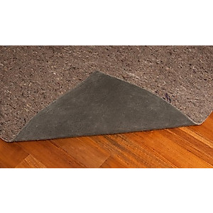 2' X 12' Ultra Plush Non-Slip Rug Pad for Hard Surfaces and Carpet