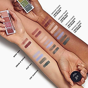 e.l.f, Bite-Size Eyeshadows, Creamy, Blendable, Ultra-Pigmented, Easy to Apply, Berry Bad, Matte & Shimmer, 0.12 Oz